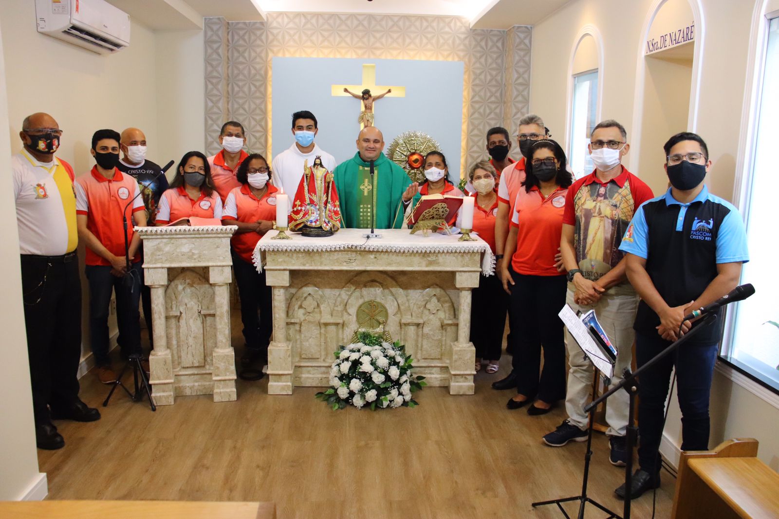 Fundação Nazaré Recebe A Imagem De Cristo Rei Fundação Nazaré De